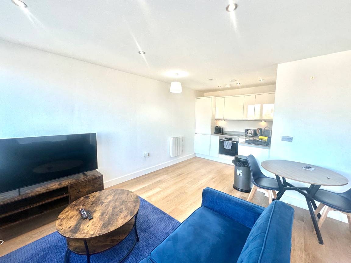55 M² Apartamento ∙ 1 Habitación ∙ 5 Huéspedes - Mánchester