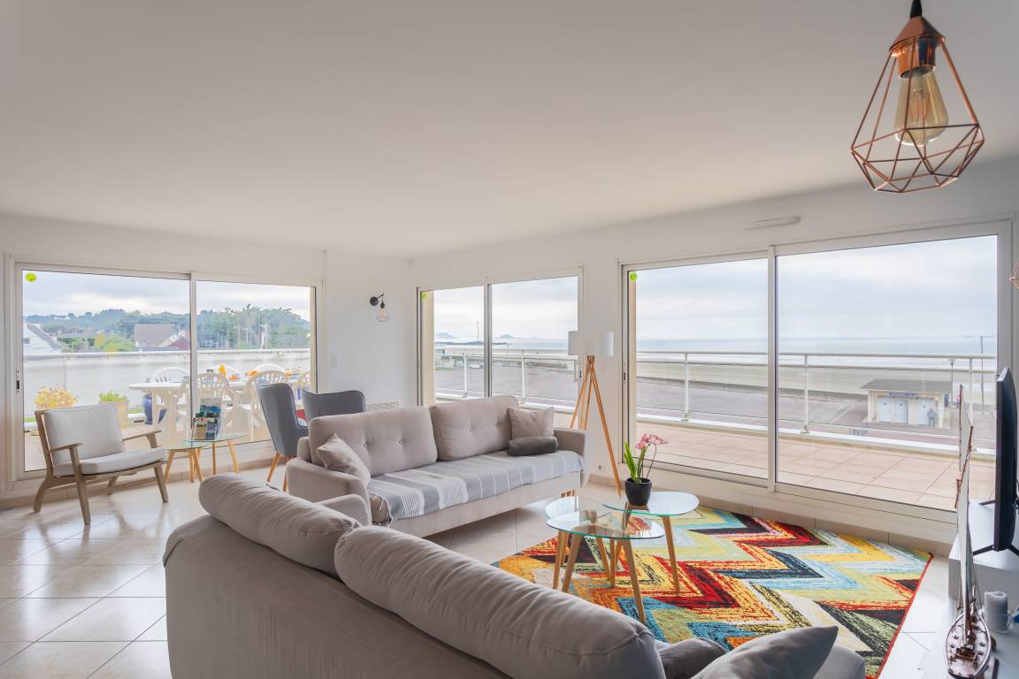 130 M² Ferienwohnung ∙ 3 Schlafzimmer ∙ 6 Gäste - Erquy