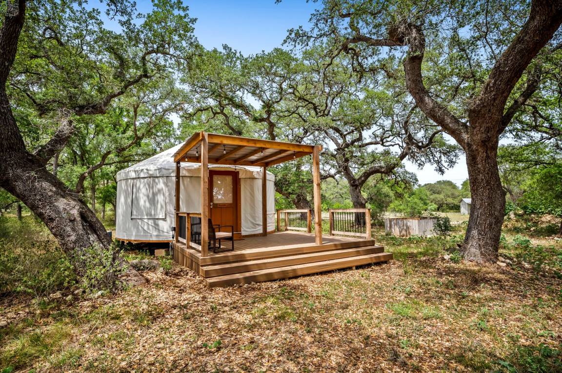 Camping-unterkunft ∙ 1 Schlafzimmer ∙ 2 Gäste - New Braunfels, TX