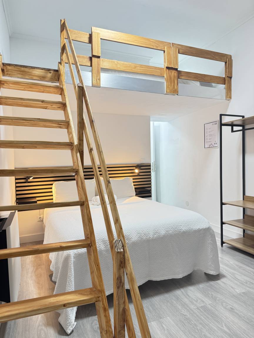 20 M² Apartment ∙ 1 Bedroom ∙ 3 Guests - Madrid