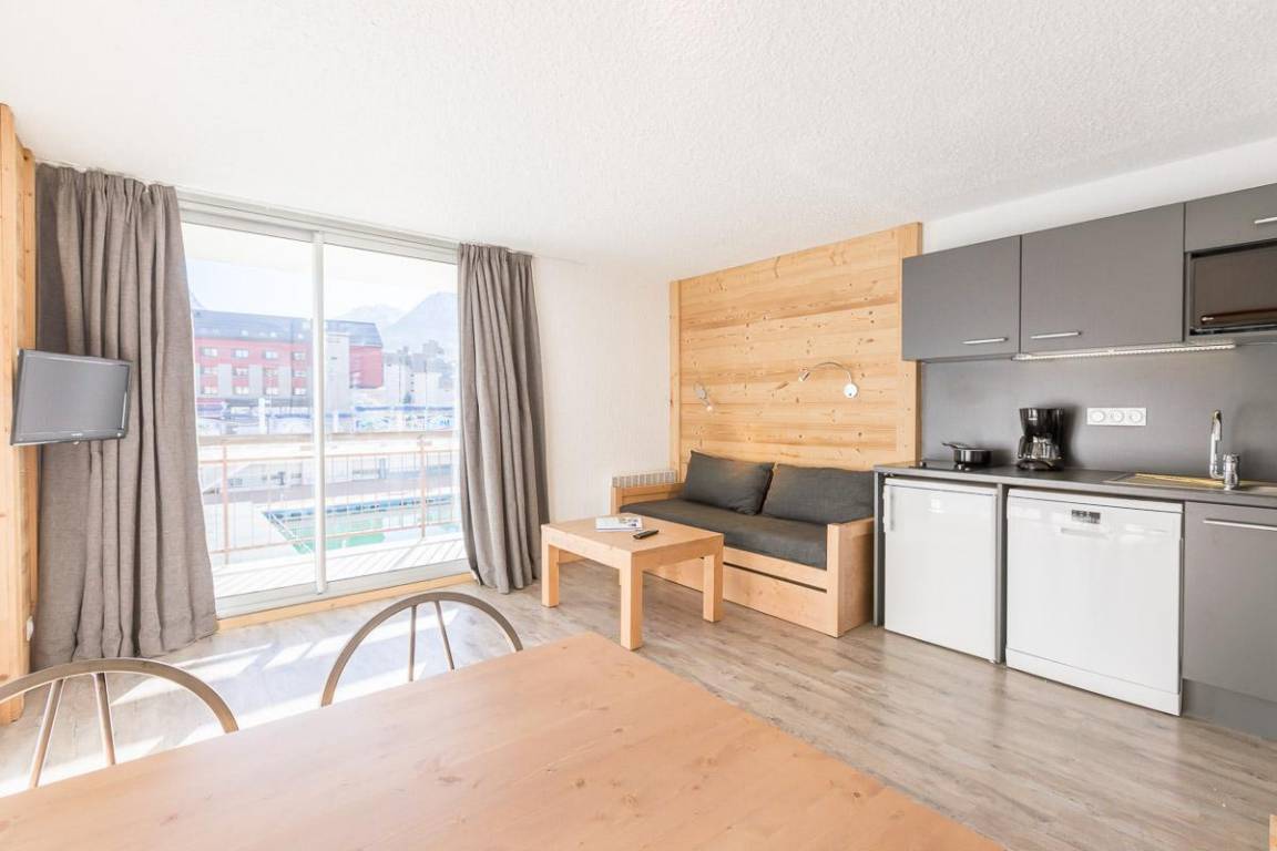 32 M² Studio Flat ∙ 1 Bedroom ∙ 4 Guests - Les Deux Alpes