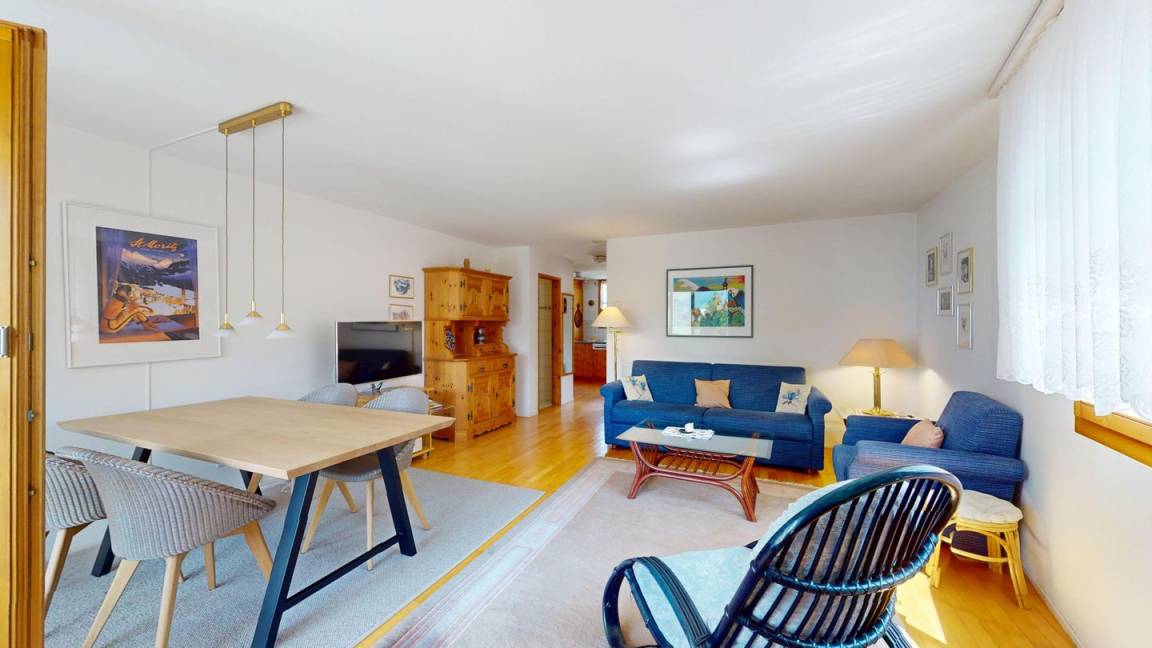 75 M² Apartment ∙ 1 Bedroom ∙ 4 Guests - Silvaplana
