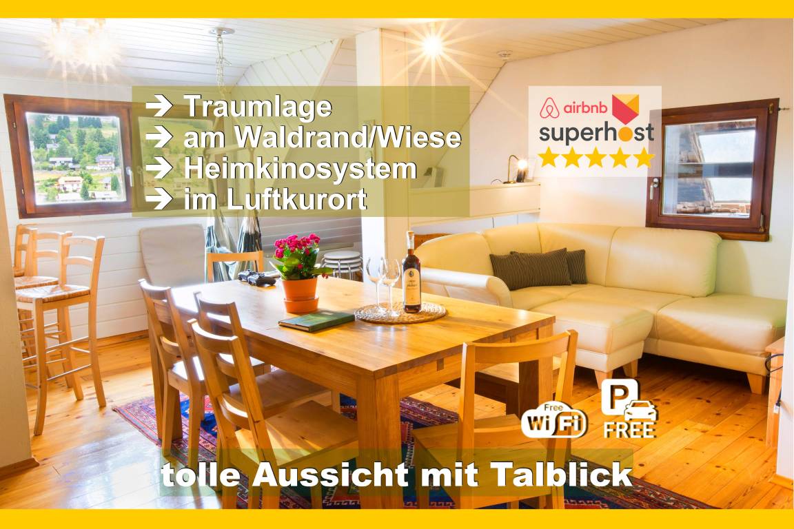 80 M² Ferienwohnung ∙ 3 Schlafzimmer ∙ 8 Gäste - Todtnauberg