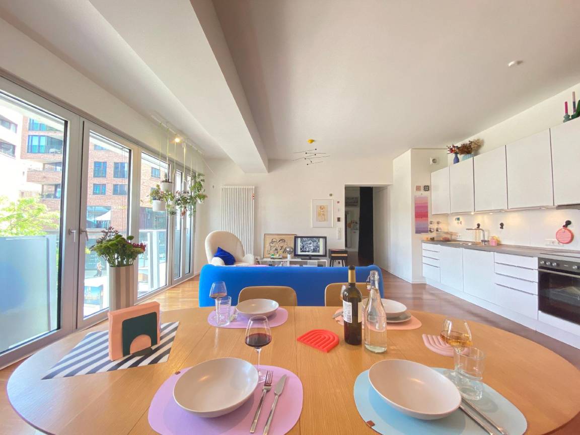 60 M² Apartamento ∙ 1 Habitación ∙ 4 Huéspedes - Hamburgo