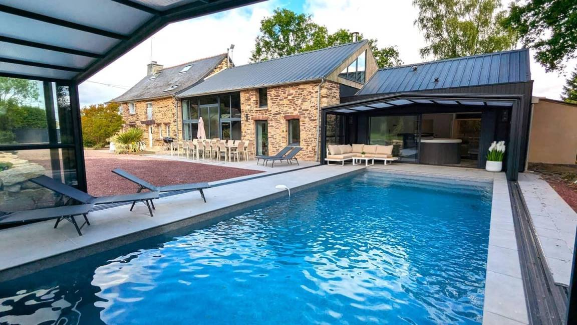 330 M² Gîte ∙ 9 Chambres ∙ 19 Personnes - La forêt de Brocéliande