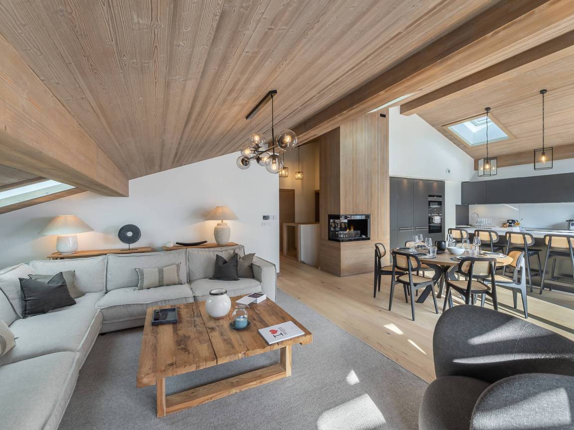 130 M² Appartement ∙ 4 Chambres ∙ 10 Personnes - Megève
