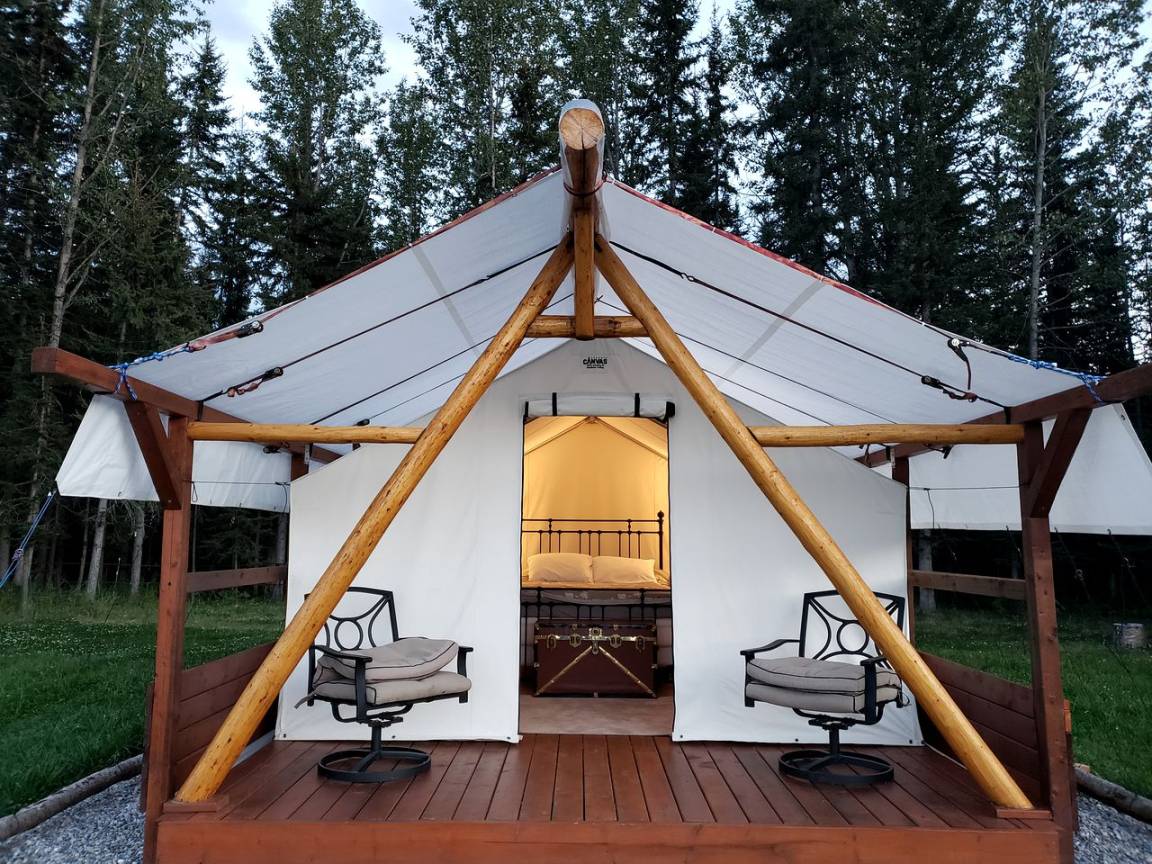 Camping ∙ 1 Chambre ∙ 4 Personnes - Parc national de Banff