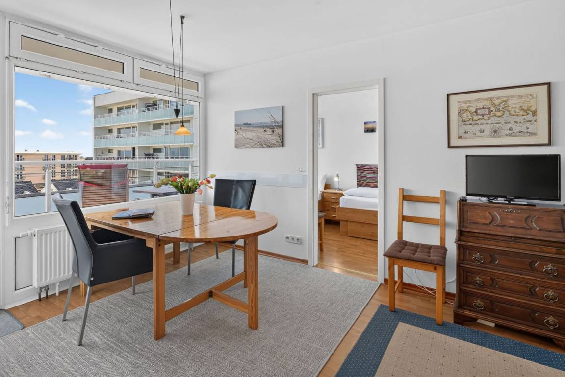 45 M² Ferienwohnung ∙ 1 Schlafzimmer ∙ 2 Gäste - Juist