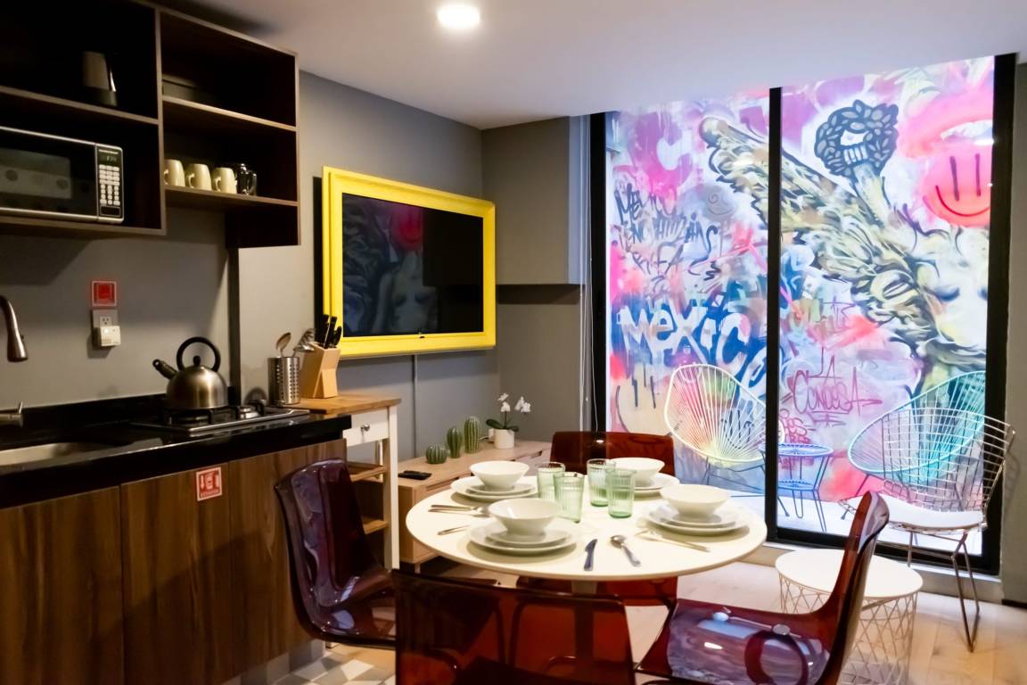 Apartamento ∙ 1 Habitación ∙ 3 Huéspedes - Benito Juárez