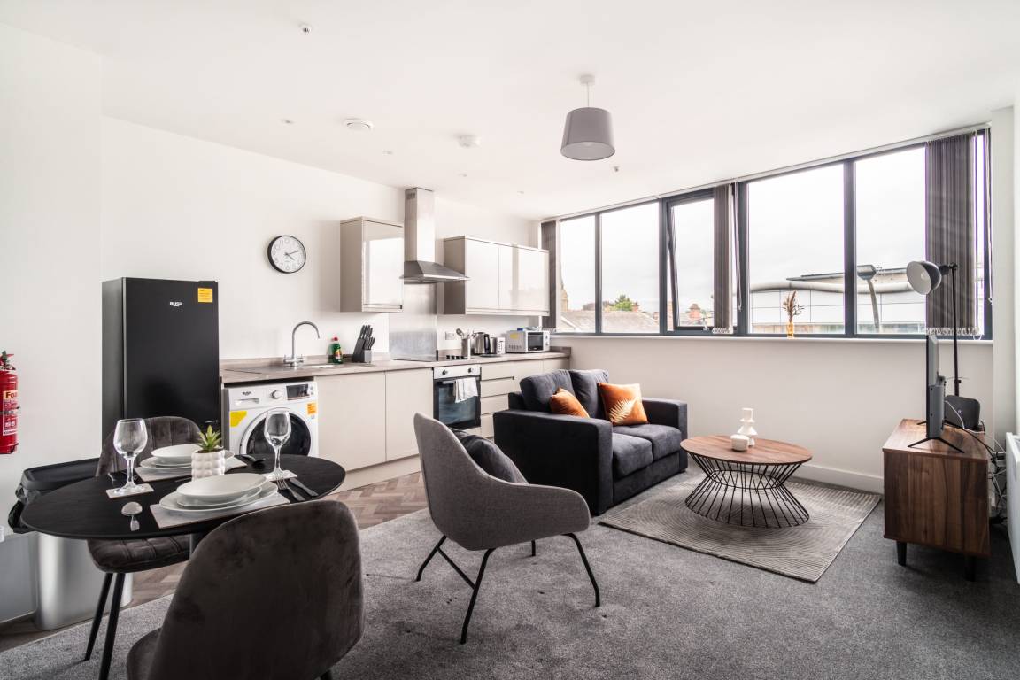 46 M² Apartment ∙ 1 Bedroom ∙ 2 Guests - Wrexham