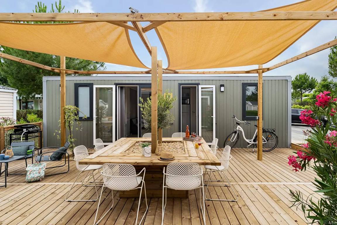 62 M² Mobil-home ∙ 5 Chambres ∙ 10 Personnes - Ouistreham