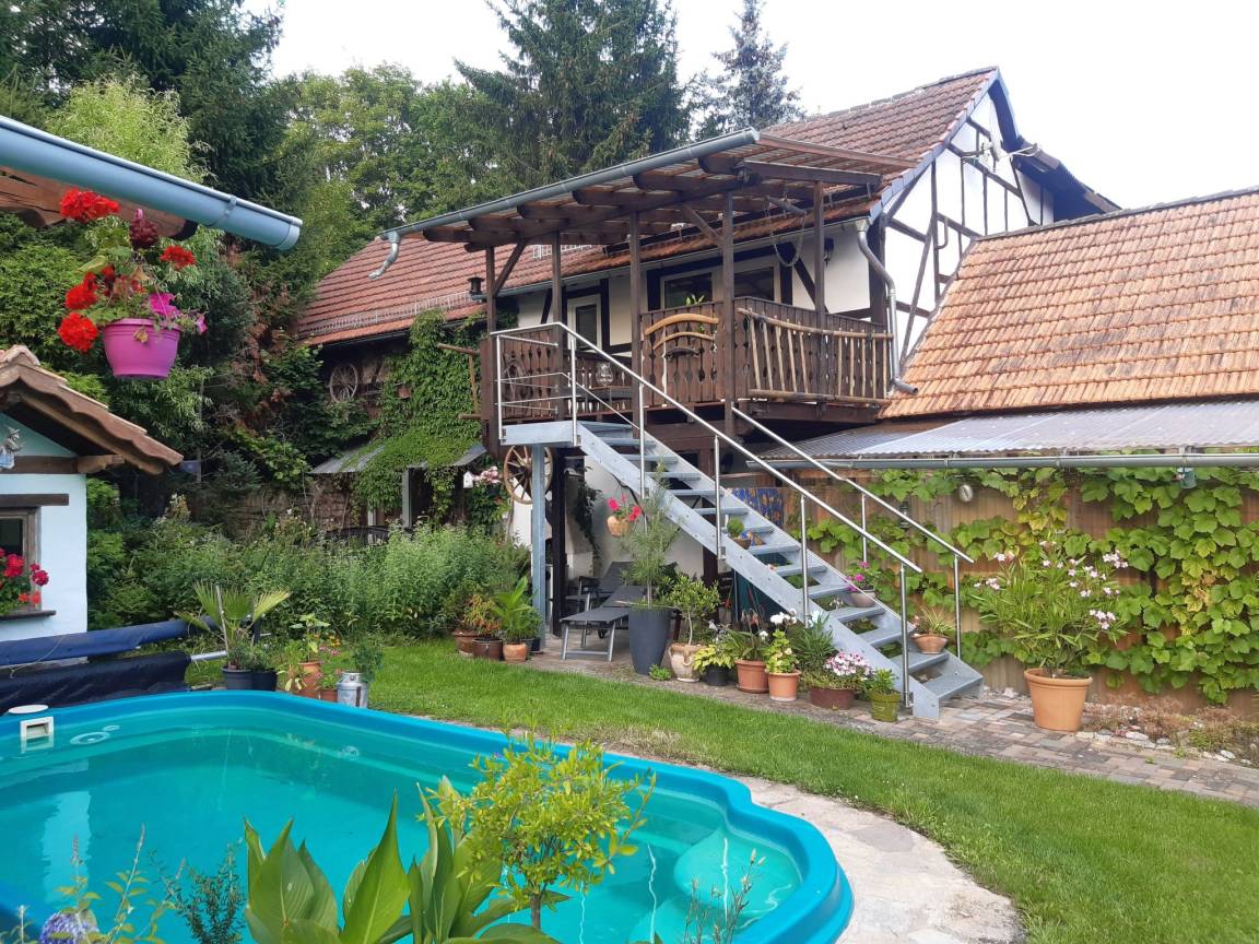 40 M² Ferienwohnung ∙ 1 Schlafzimmer ∙ 2 Gäste - Bad Berka