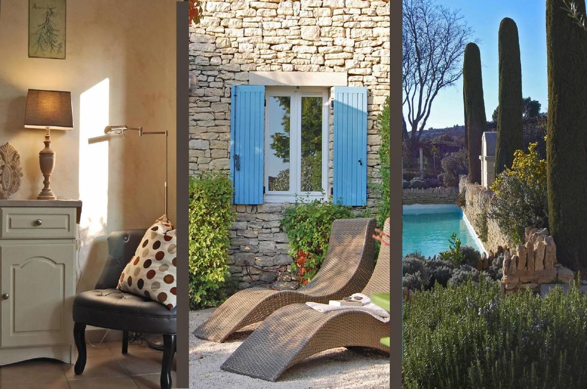 49 M² Apartamento ∙ 2 Habitaciones ∙ 5 Huéspedes - Gordes