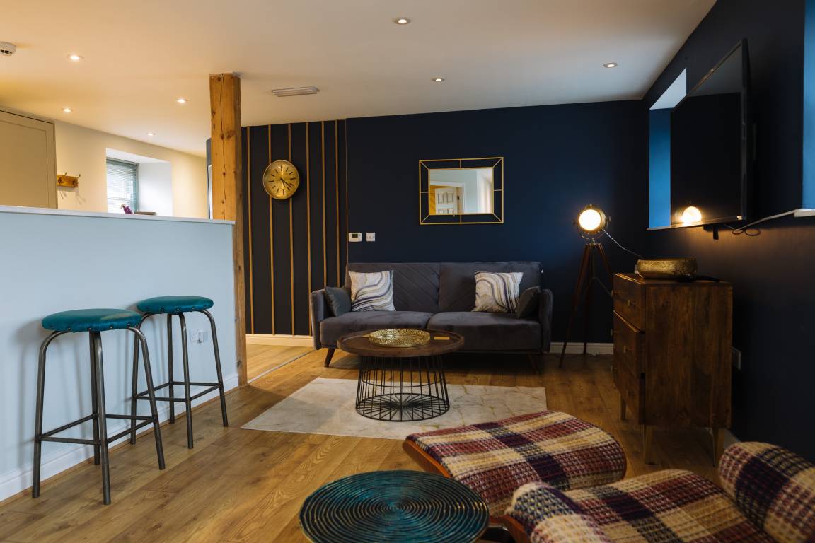 500 M² Studio Flat ∙ 1 Bedroom ∙ 2 Guests - Colwyn Bay