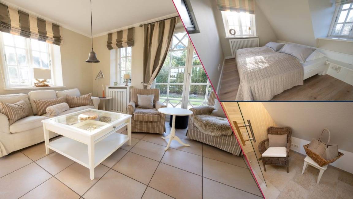 121 M² Ferienhaus ∙ 2 Schlafzimmer ∙ 4 Gäste - Norddorf