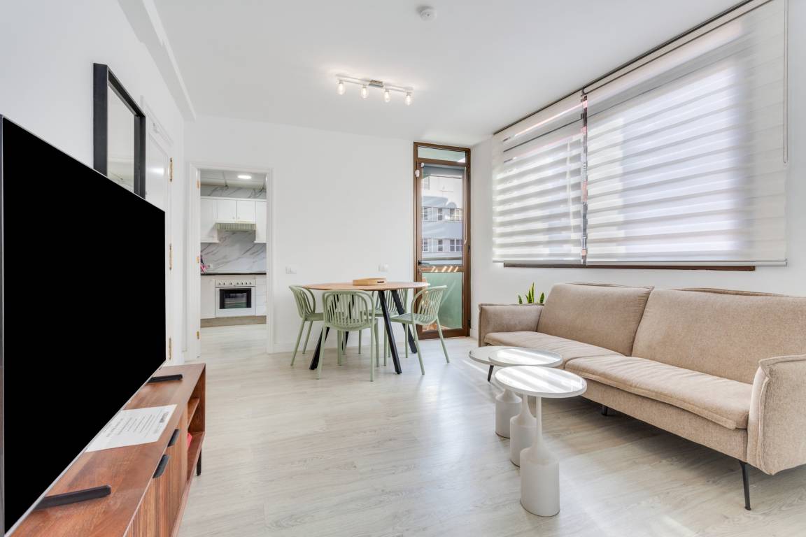 60 M² Ferienwohnung ∙ 1 Schlafzimmer ∙ 5 Gäste - El Médano