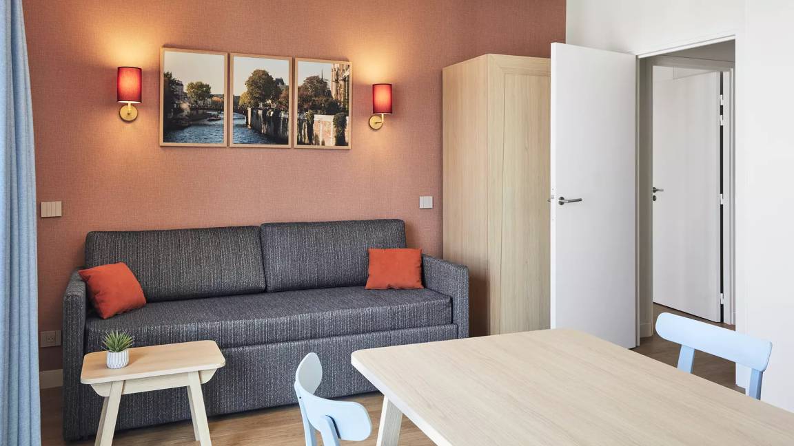 30 M² Appartement ∙ 1 Chambre ∙ 4 Personnes - ibis Paris Boulogne Billancourt