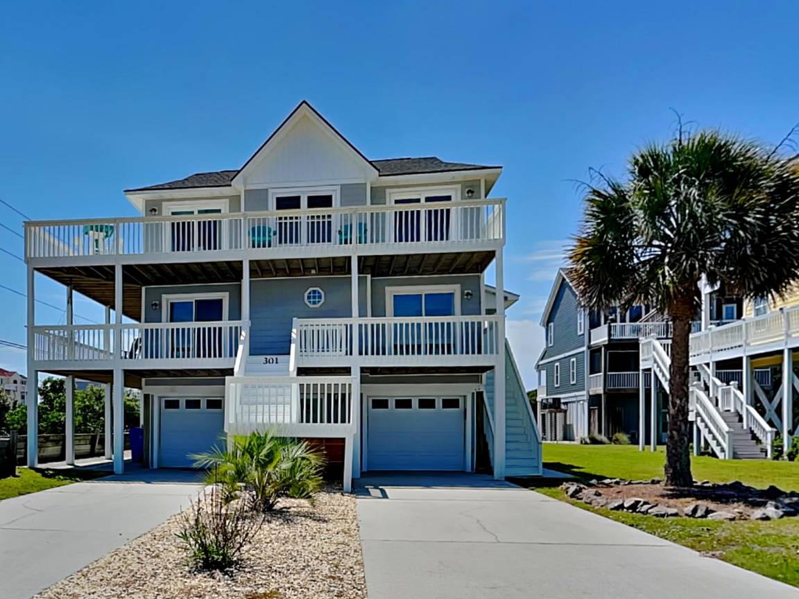 149 M² House ∙ 4 Bedrooms ∙ 8 Guests - North Topsail Beach, NC