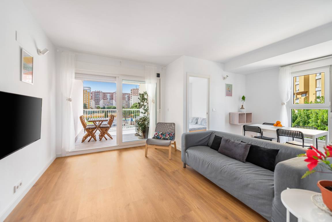 66 M² Apartamento ∙ 2 Habitaciones ∙ 4 Huéspedes - Canet de Berenguer