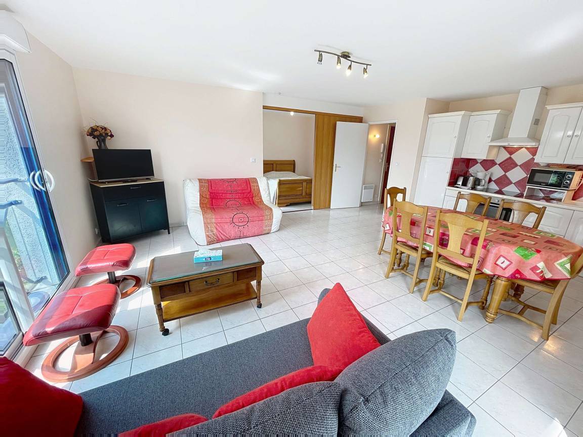 44 M² Ferienwohnung ∙ 1 Schlafzimmer ∙ 2 Gäste - Jullouville