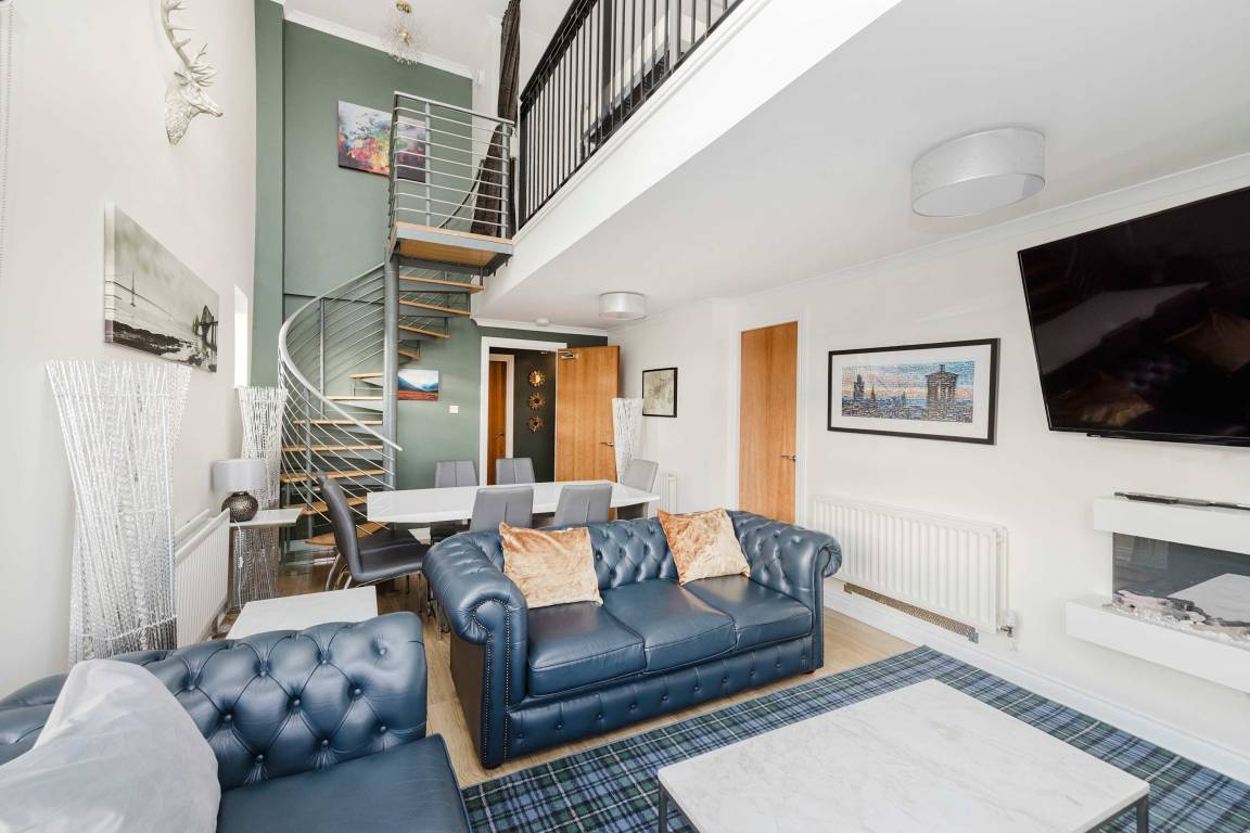 101 M² Apartamento ∙ 3 Habitaciones ∙ 6 Huéspedes - Edinburgh