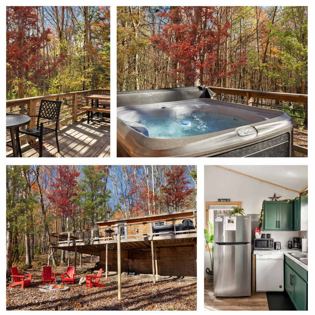 70 M² Cabin ∙ 2 Bedrooms ∙ 4 Guests - Virginia