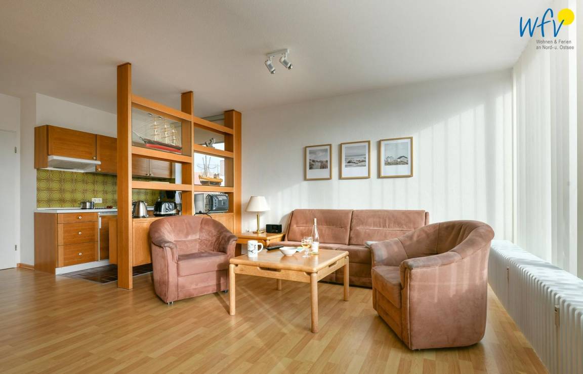 55 M² Ferienwohnung ∙ 1 Schlafzimmer ∙ 4 Gäste - Langeoog