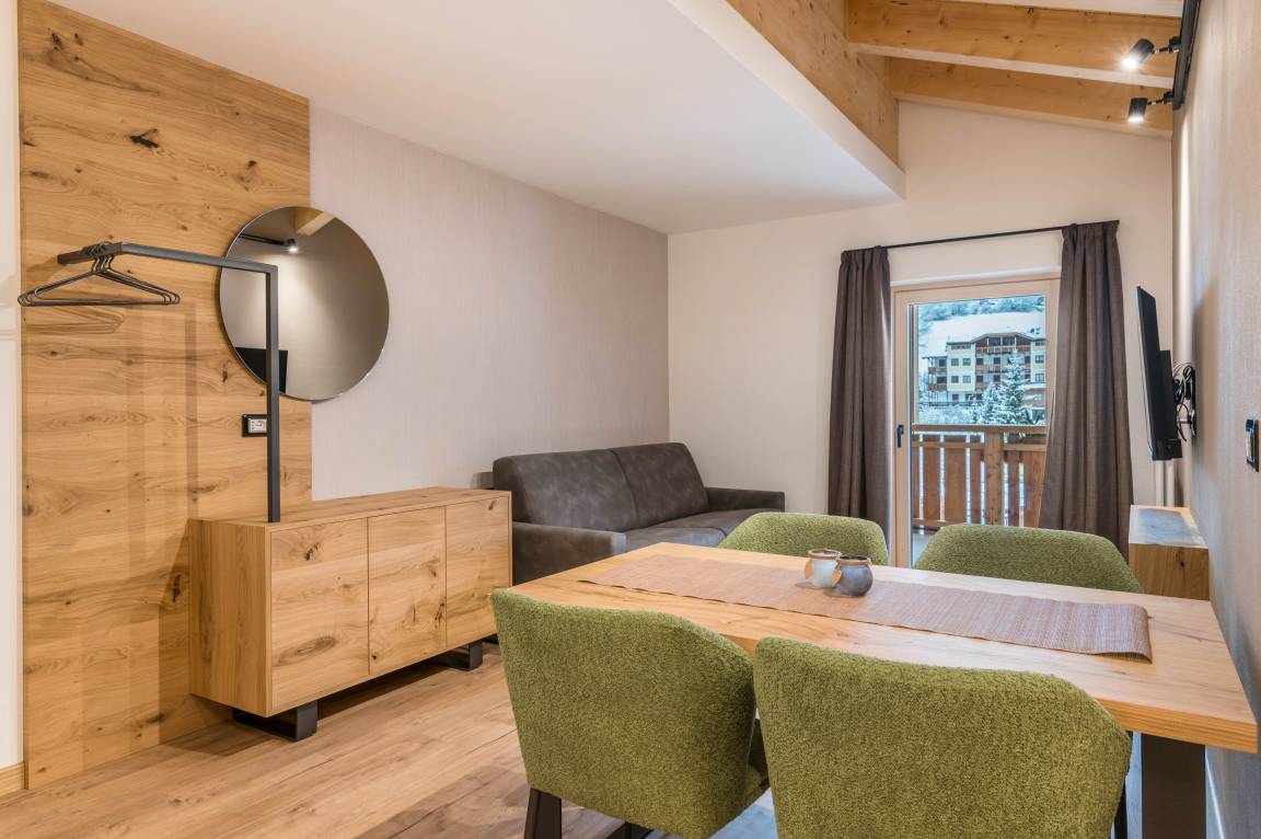 45 M² Appartamento Vacanza ∙ 1 Camera Da Letto ∙ 3 Ospiti - Campitello di Fassa