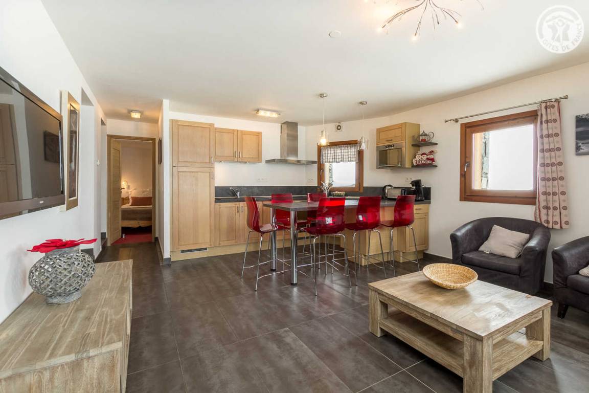 57 M² Gîte ∙ 2 Chambres ∙ 6 Personnes - Tignes