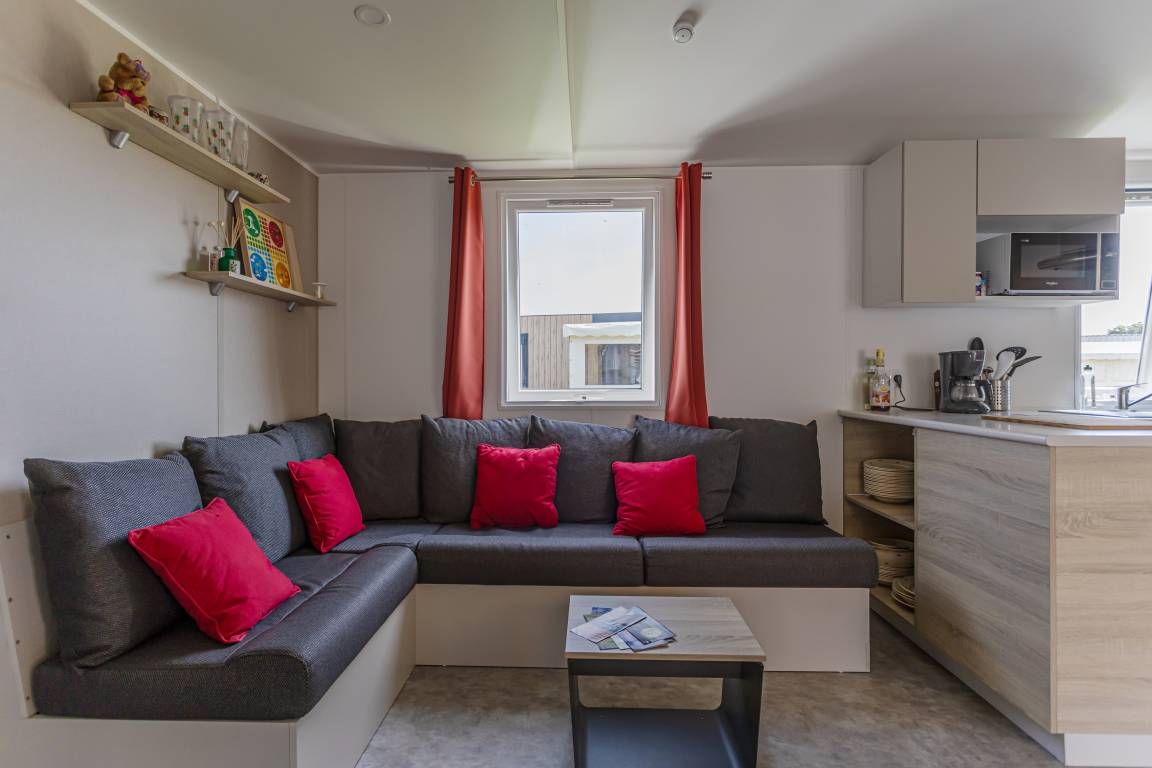 40 M² Mobil-home ∙ 3 Chambres ∙ 6 Personnes - Ambon