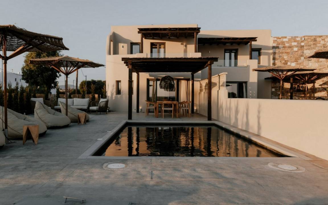 120 M² Villa ∙ 4 Habitaciones ∙ 8 Huéspedes - Naxos, Grecia