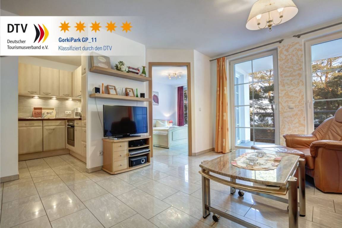 46 M² Ferienwohnung ∙ 1 Schlafzimmer ∙ 3 Gäste - Heringsdorf