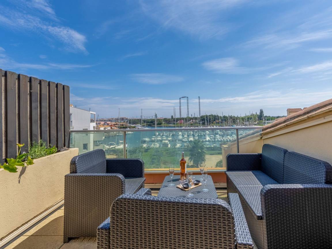 42 M² Ferienhaus ∙ 1 Schlafzimmer ∙ 4 Gäste - Sète