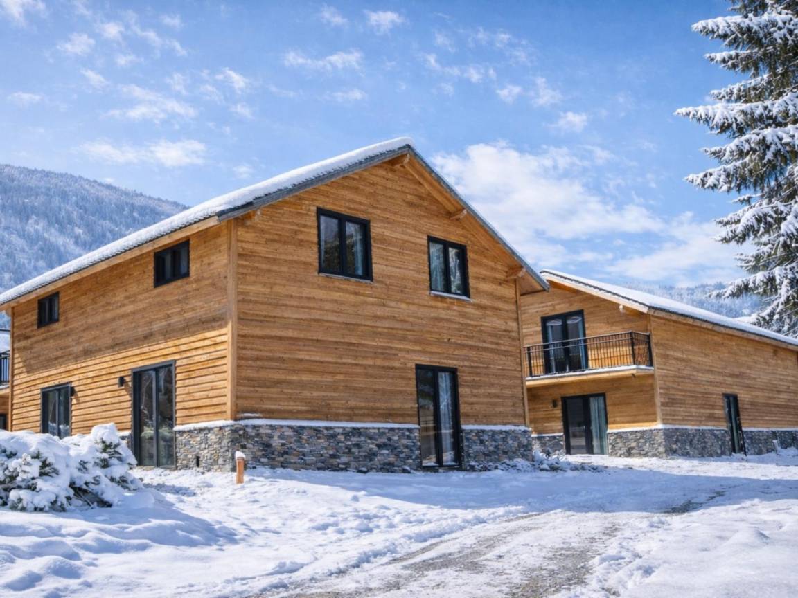 120 M² Chalet ∙ 3 Schlafzimmer ∙ 8 Gäste - Carinthia