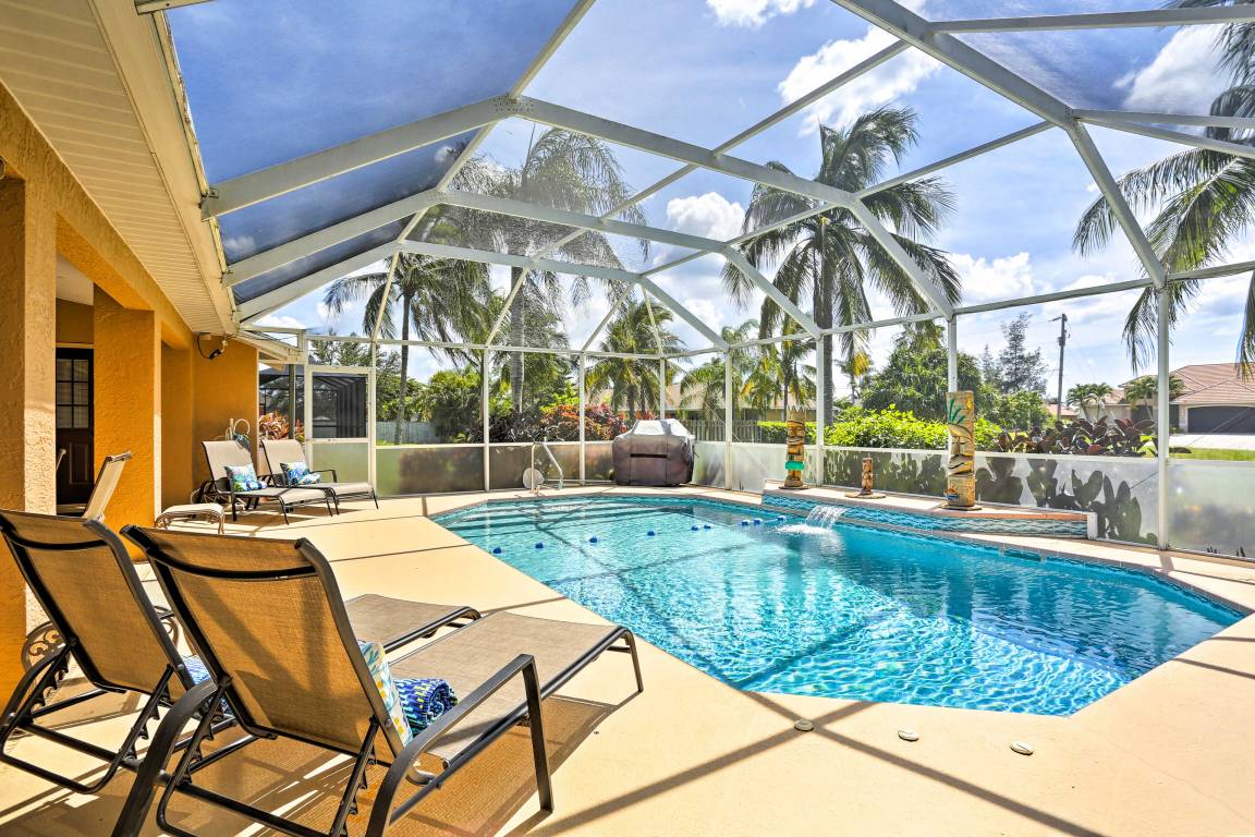 148 M² Ferienhaus ∙ 3 Schlafzimmer ∙ 6 Gäste - Cape Coral, FL