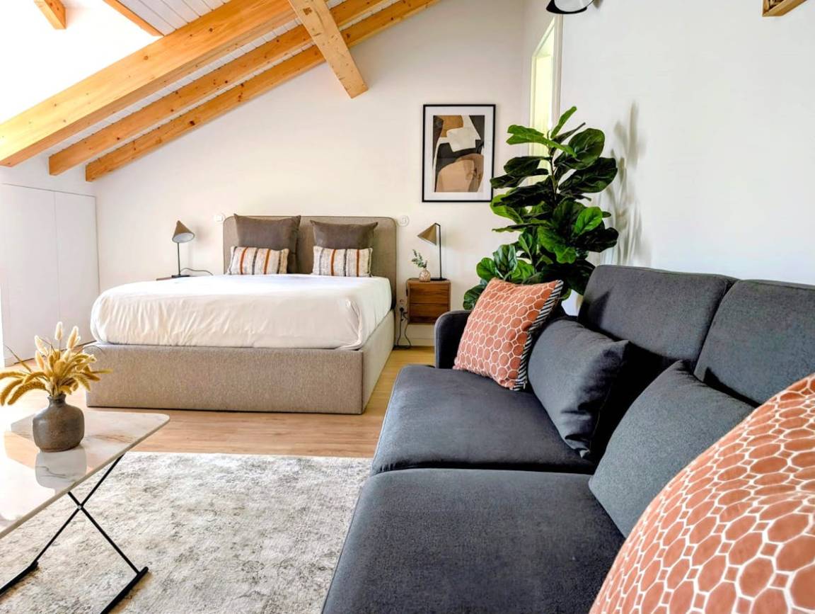33 M² Apartamento ∙ 1 Quarto ∙ 2 Hóspedes - Guimarães