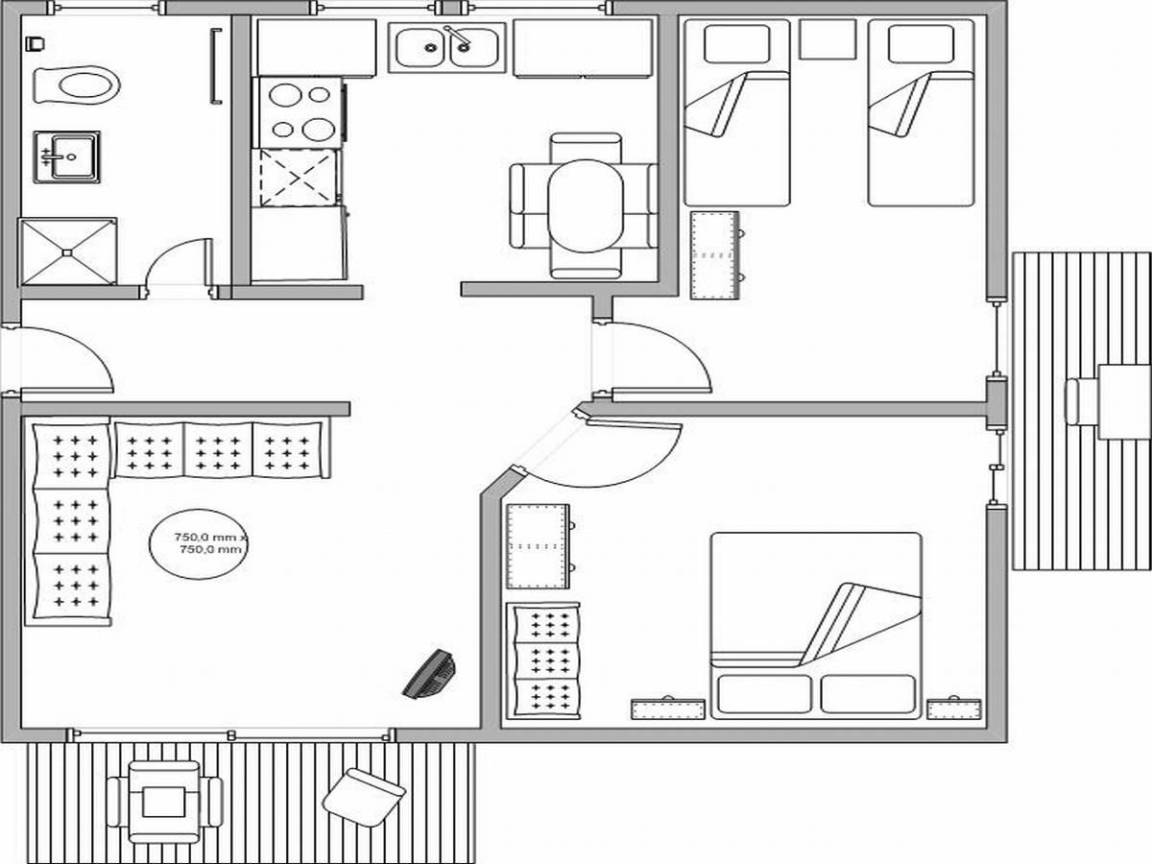 75 M² Ferienwohnung ∙ 2 Schlafzimmer ∙ 4 Gäste - Lam