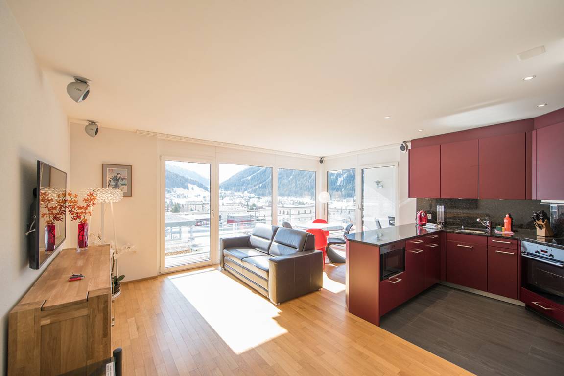 58 M² Ferienwohnung ∙ 1 Schlafzimmer ∙ 4 Gäste - Davos