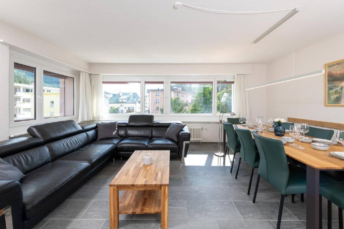 100 M² Apartment ∙ 3 Bedrooms ∙ 7 Guests - Saint Moritz