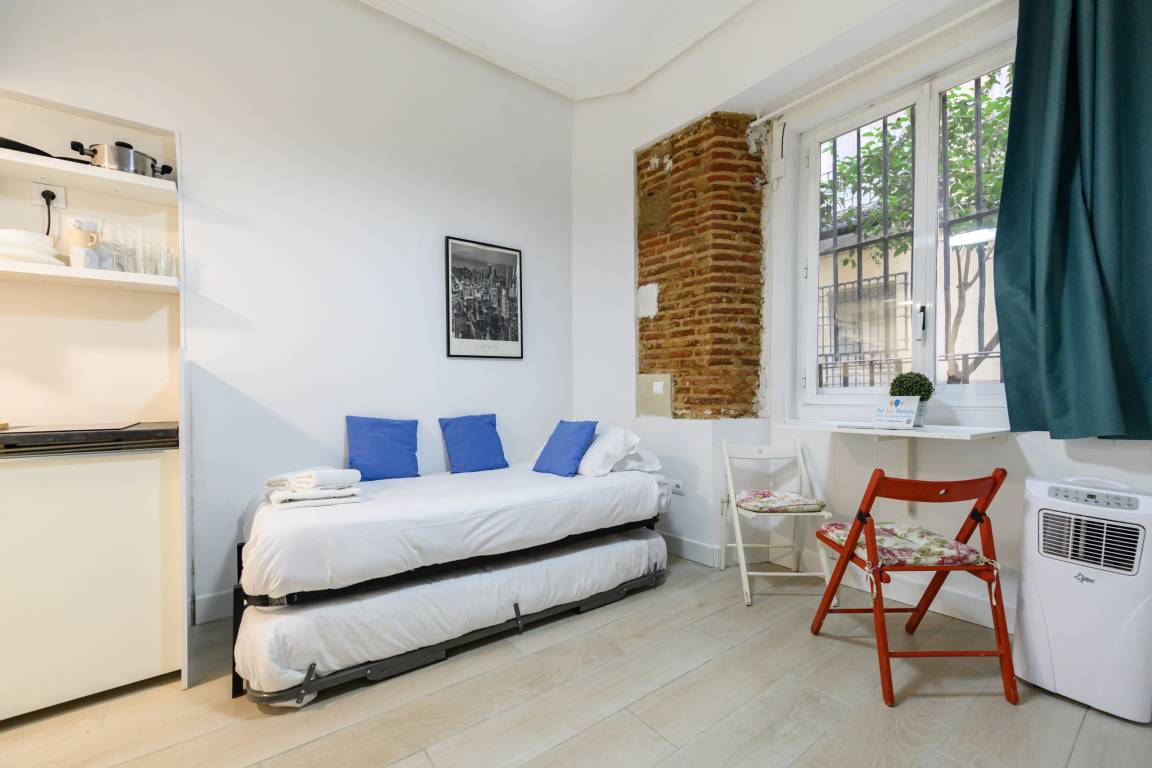 22 M² Apartament Typu Studio ∙ 2 Gości - Madryt