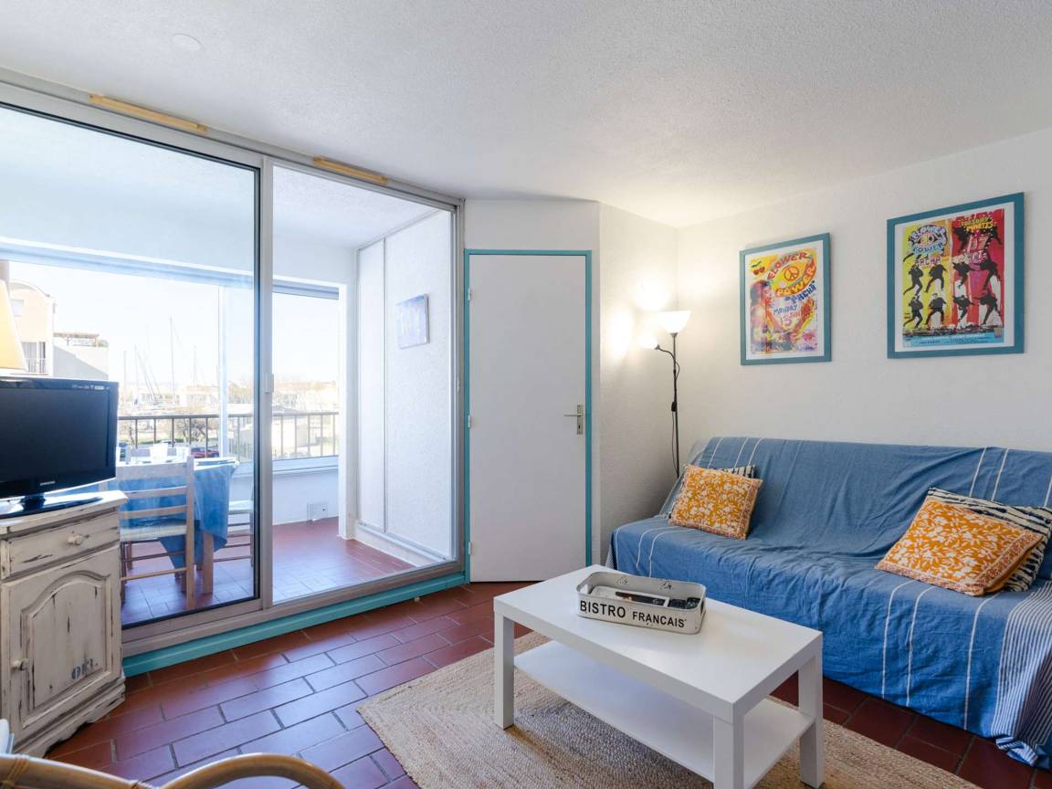 22 M² Studio Flat ∙ 1 Bedroom ∙ 4 Guests - Gruissan