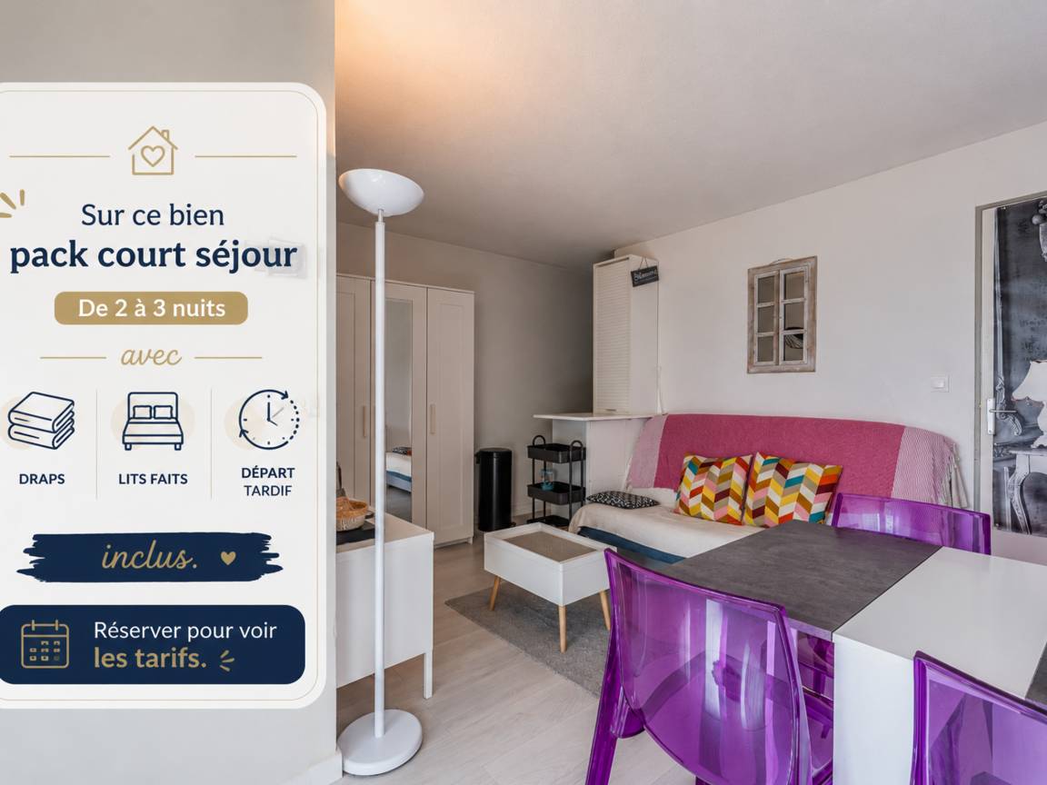 25 M² Appartement ∙ 1 Chambre ∙ 4 Personnes - Bénesse-Maremne