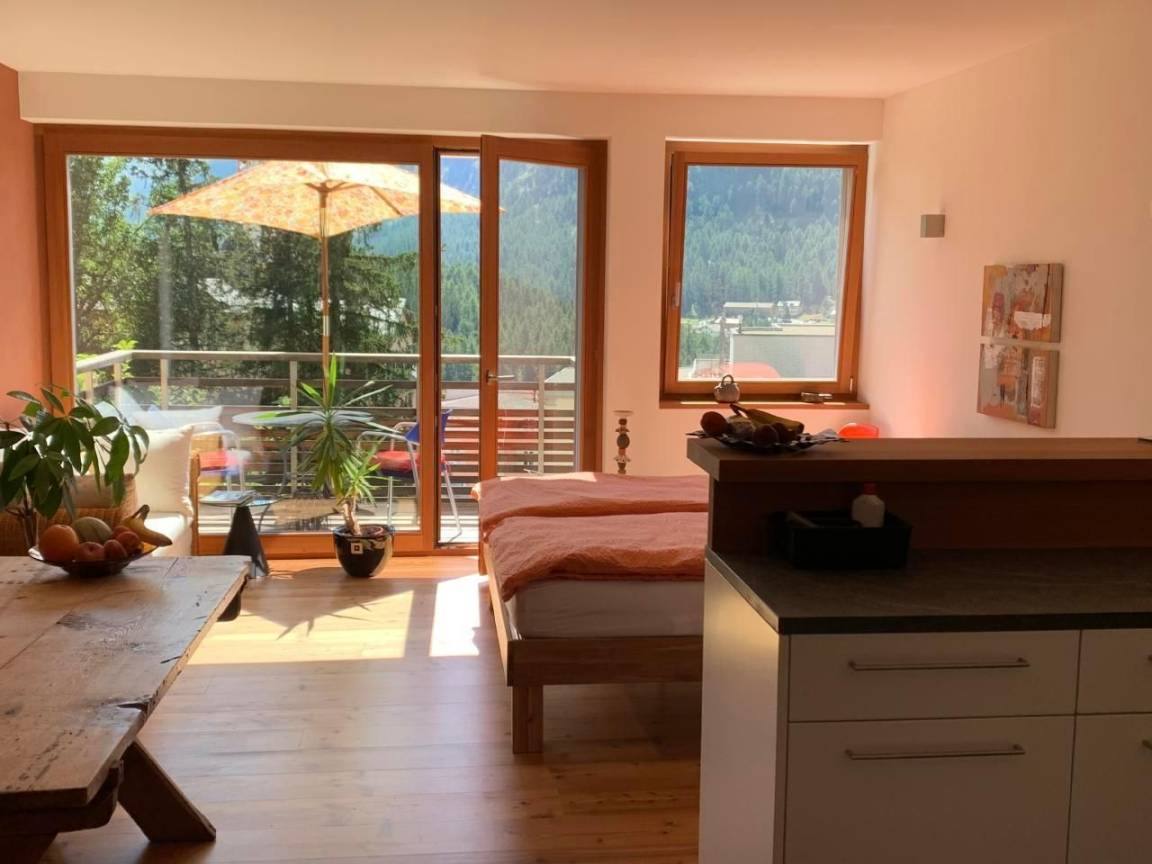 38 M² Ferienwohnung ∙ 2 Gäste - Pontresina
