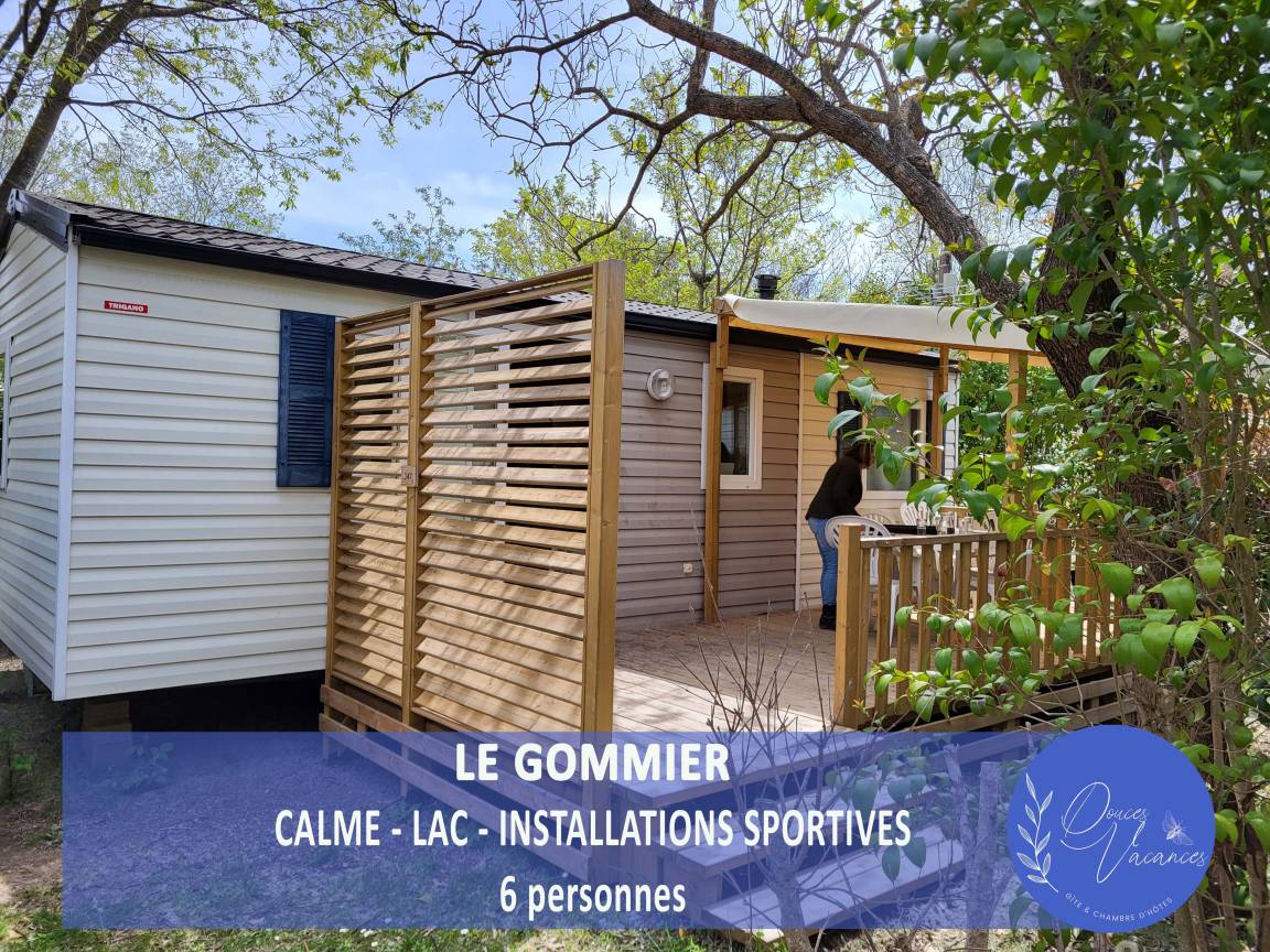 32 M² Camping ∙ 3 Chambres ∙ 6 Personnes - Lourmarin