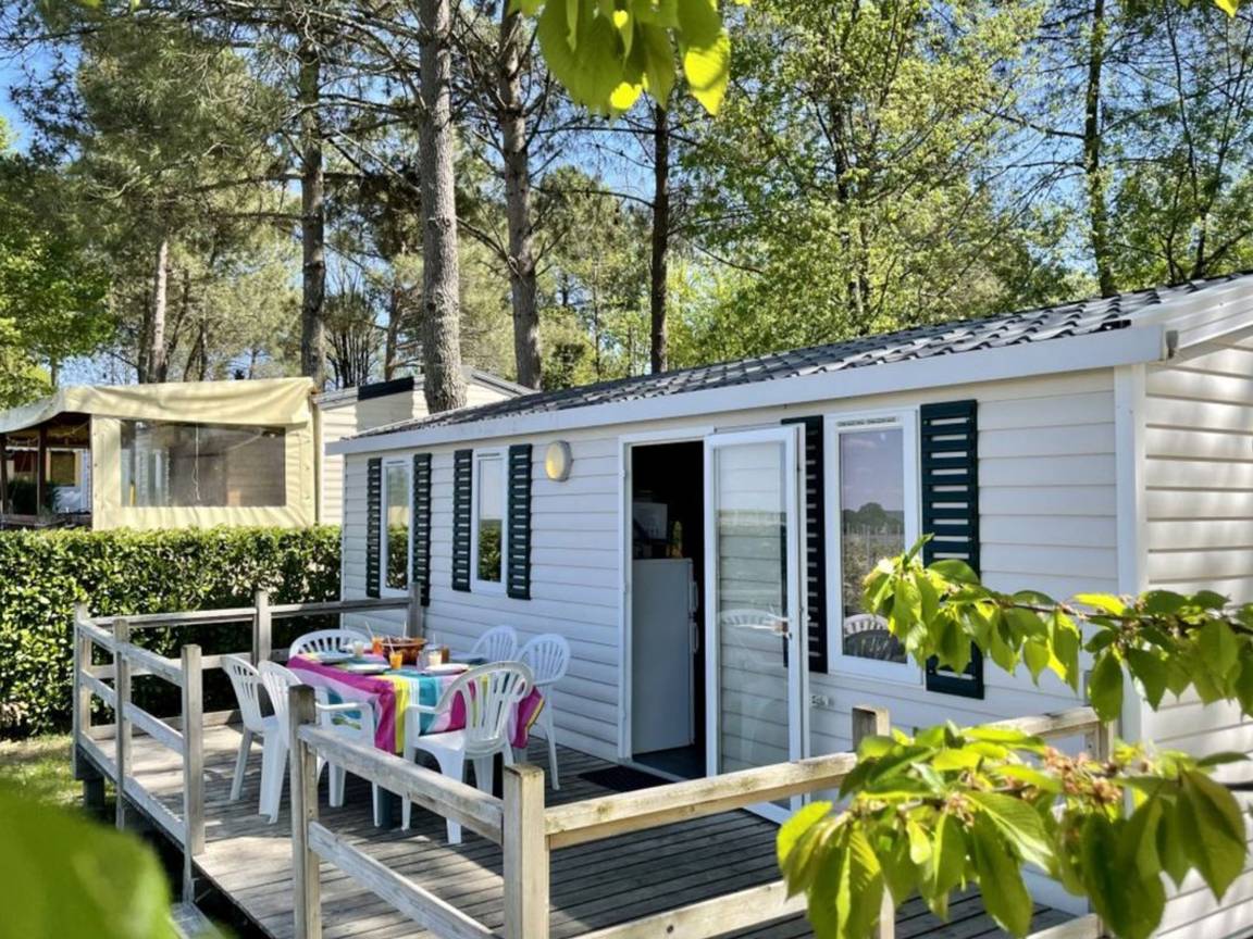 37 M² Mobil-home ∙ 3 Chambres ∙ 8 Personnes - Gironde
