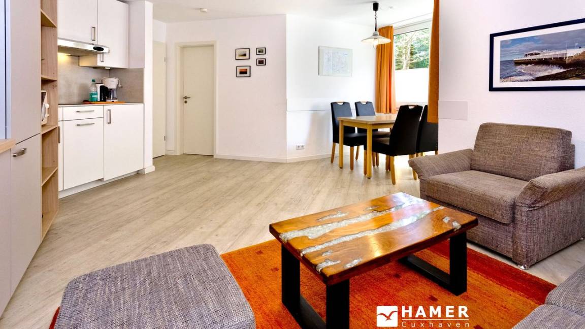 40 M² Ferienwohnung ∙ 1 Schlafzimmer ∙ 4 Gäste - Cuxhaven