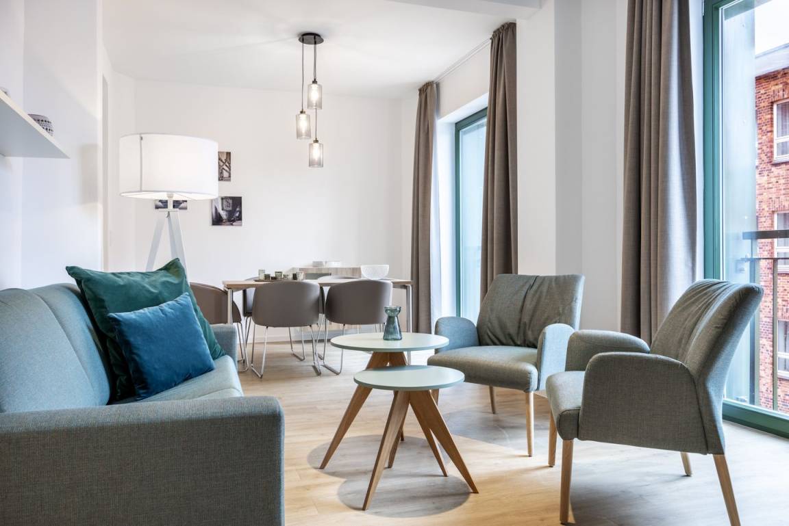 57 M² Appartement ∙ 2 Slaapkamers ∙ 5 Gasten - Wismar