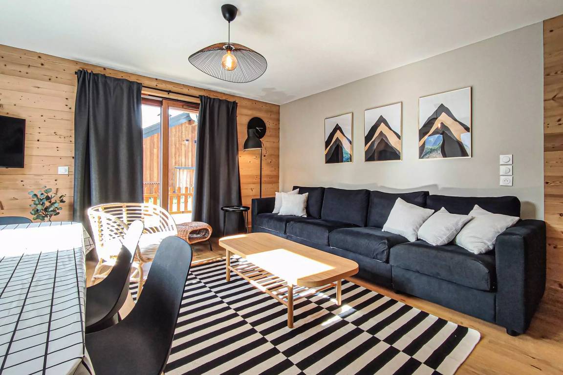 76 M² Chalet ∙ 3 Bedrooms ∙ 6 Guests - Saint-François-Longchamp