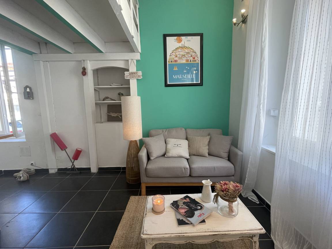 37 M² Appartement ∙ 1 Chambre ∙ 4 Personnes - Marseille