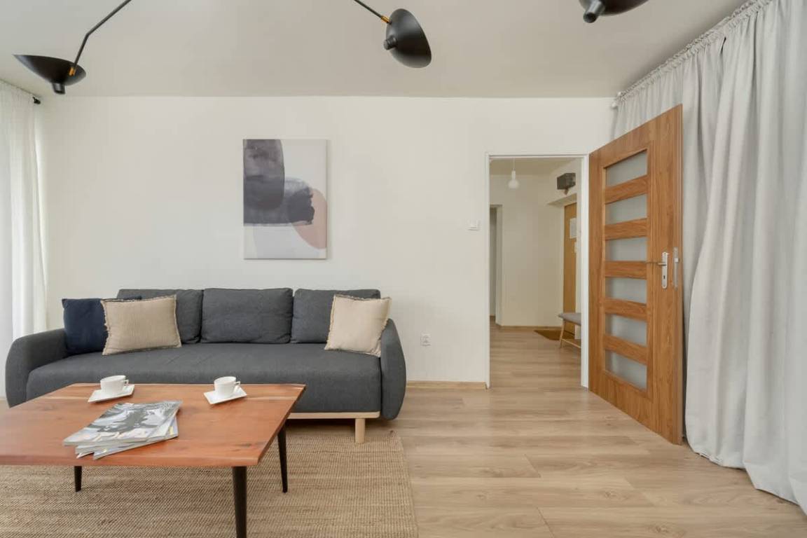 50 M² Apartment ∙ 1 Bedroom ∙ 4 Guests - Wrocław